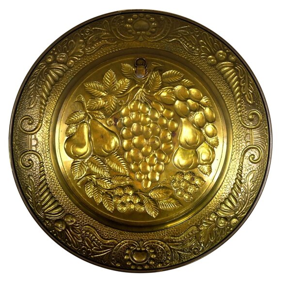 Peerage | Art | Peerage Grapes Fruits Wall Plate Vintage Midcentury ...